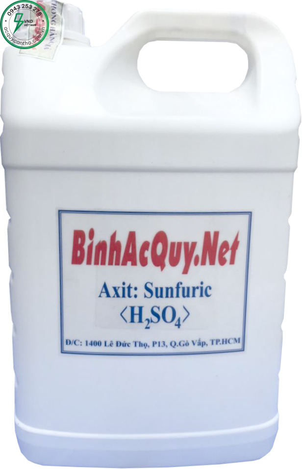 CÁCH CHÂM AXIT BÌNH ẮC QUY? LOẠI AXIT CHÂM BÌNH LÀ GÌ? - ẮC QUY CẦN THƠ